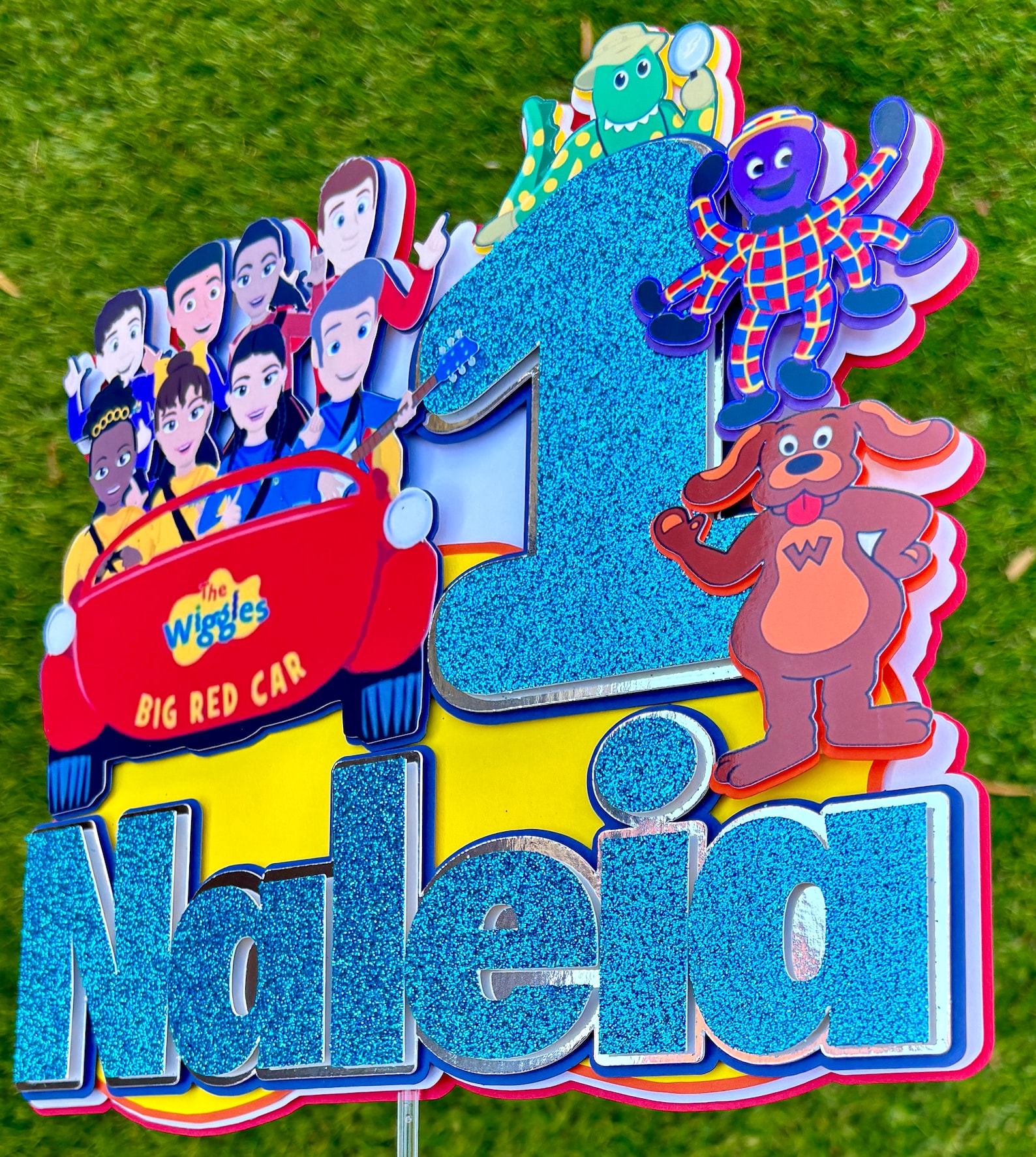 Wiggles Cake Topper, Wiggles Birthday Party, Wiggles Party Decorations ...