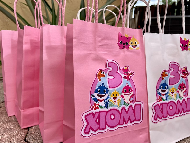 Baby Shark Cake Topper, Baby Shark Birthday, Cupcake Topper, Ping Fong ...