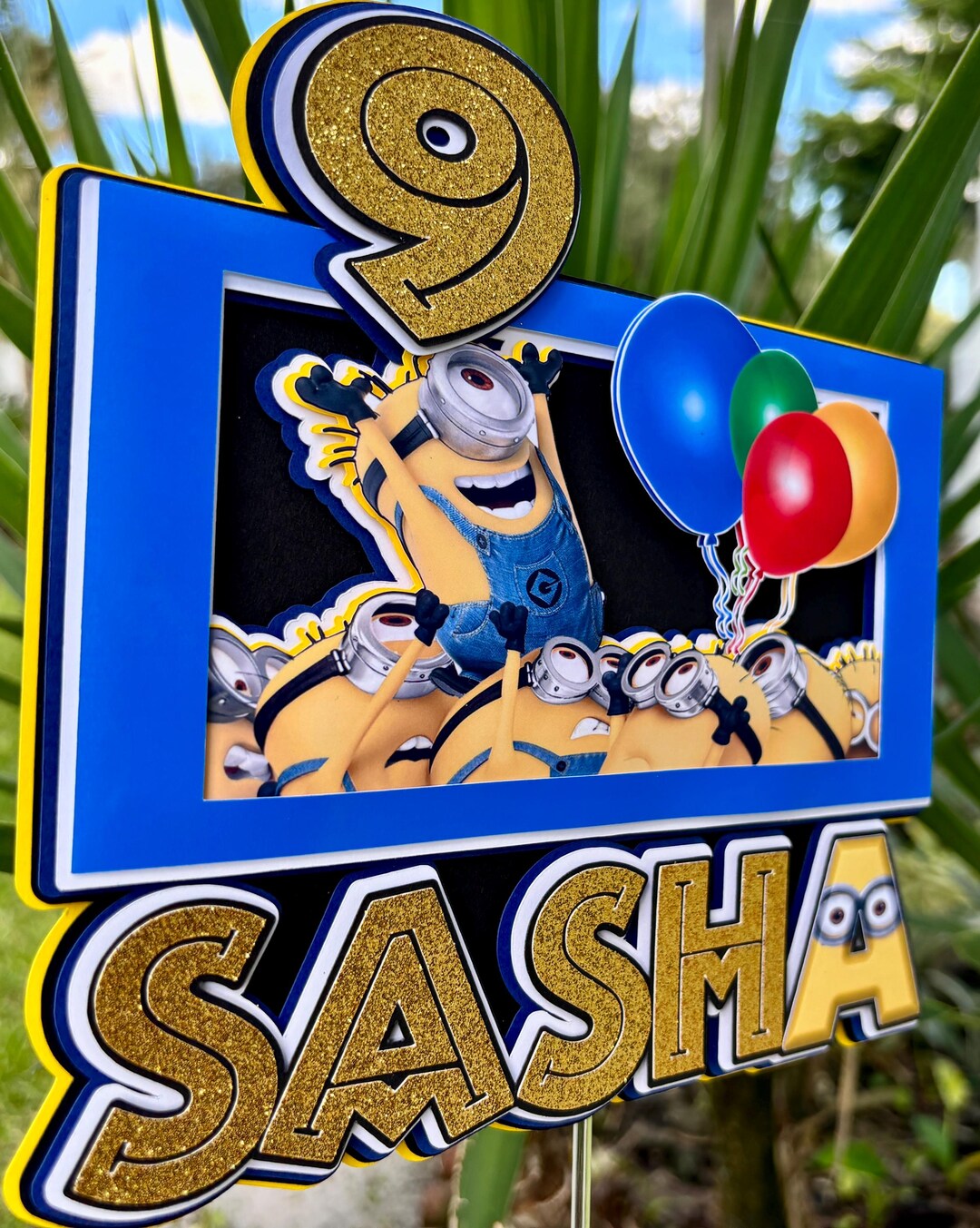 Minions Cake Topper, Minions Birthday Party, Minions Party Decorations ...