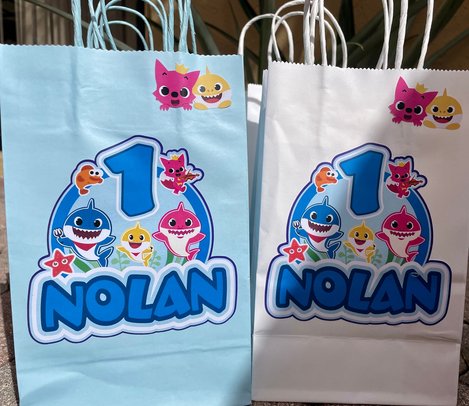 Baby Shark Cake Topper, Baby Shark Birthday, Cupcake Topper, Ping Fong ...