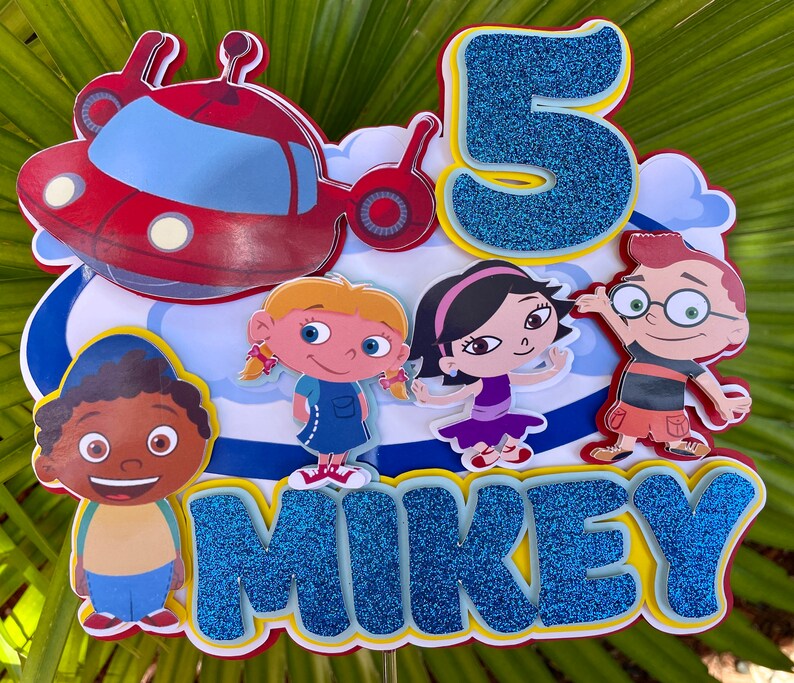 Little Einsteins Cake Topper , Little Einsteins Cupcake Topper Birthday ...