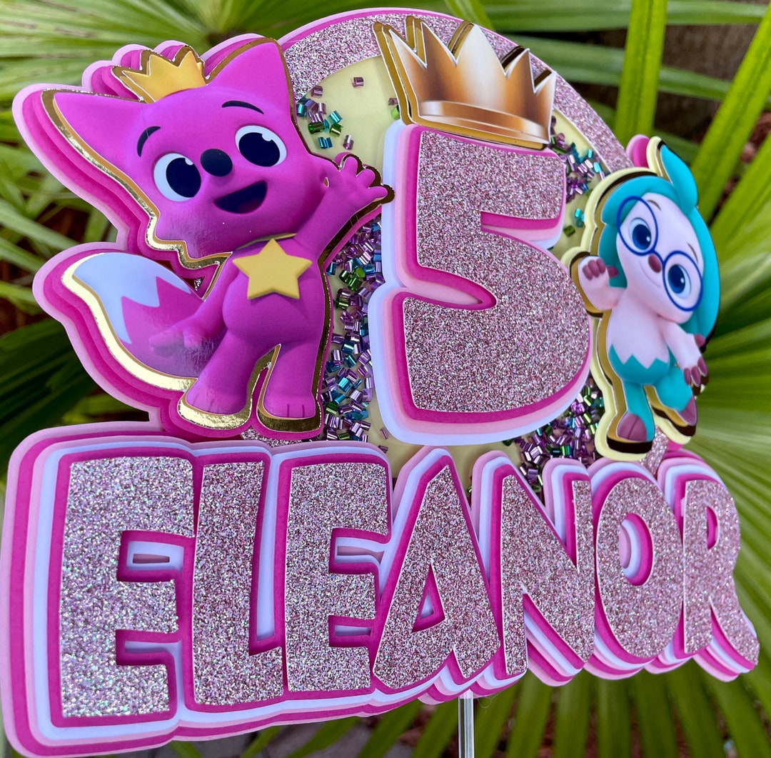 Pingfong and Hogi Cupcake Topper Pingfong and Hogi Cake Topper, Baby ...