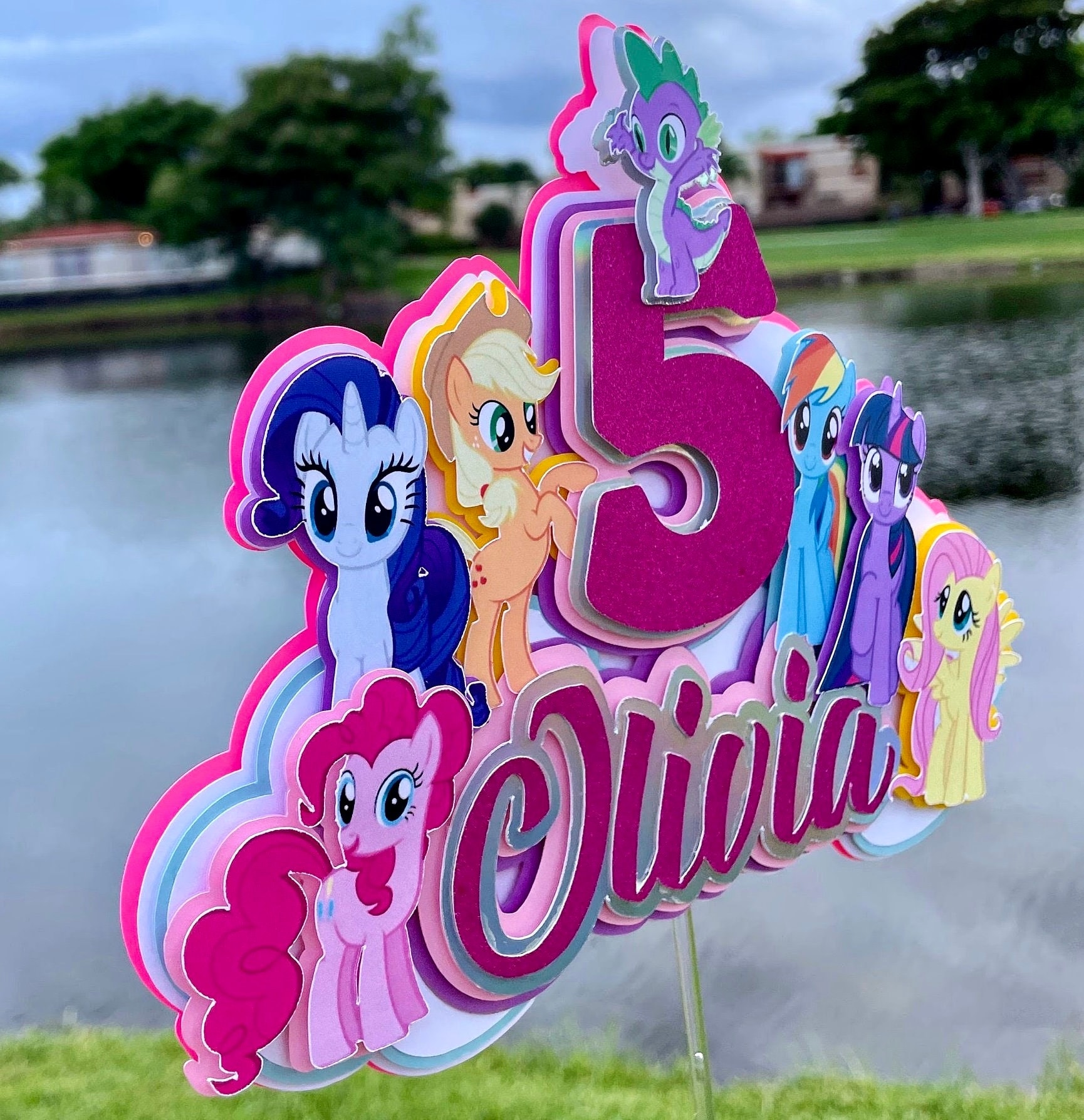 My Little Pony Cake Topper, My Little Pony a New Generation, My Little ...