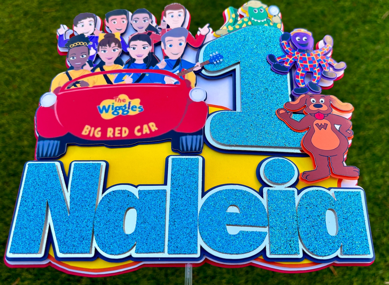 Wiggles Cake Topper, Wiggles Birthday Party, Wiggles Party Decorations ...