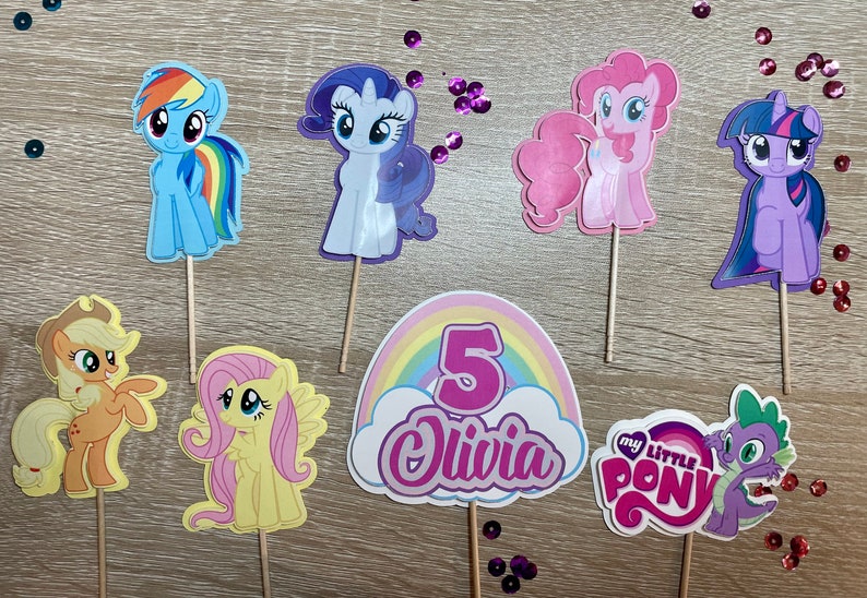 My Little Pony Cake Topper, My Little Pony a New Generation, My Little ...