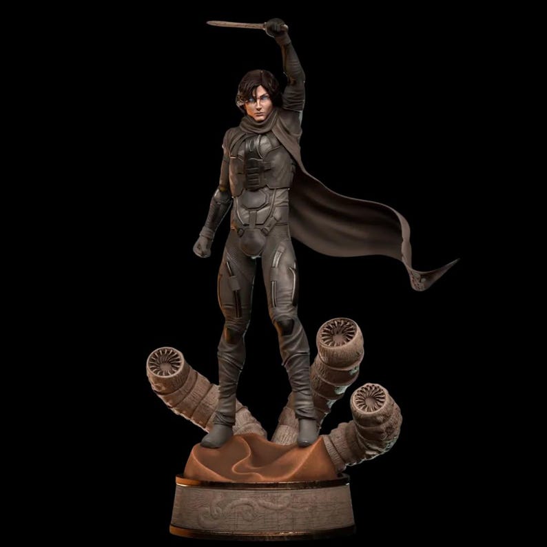 Paul Atreides STL File Pack | Dune Muad'dib Figure & Bust 3D Models ...