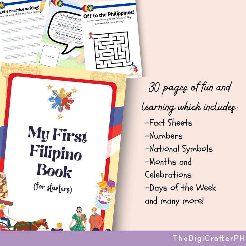 Filipino Preschool Worksheets Filipino Pre-kinder Worksheets Filipino ...