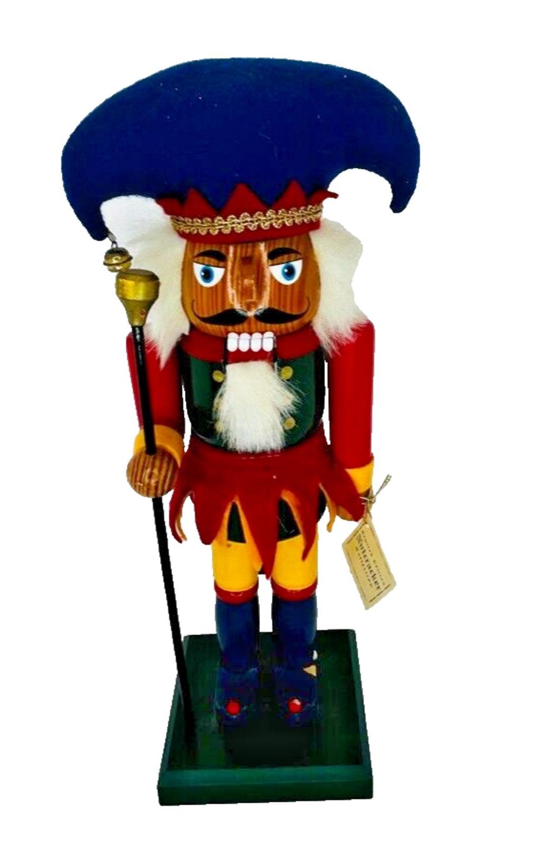 2004 Target Limited Edition Wooden Nutcracker the Jester 14" 3103/8424 ...