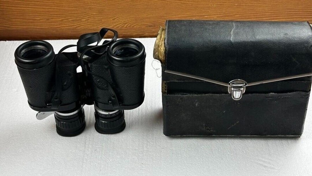Wards Fully Coated 7-15x35mm 300ft at 1000 Yards Binoculars W/case ...