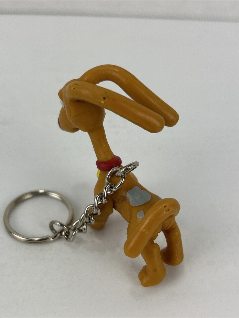 1997 Vintage Nickelodeon the Rugrats Spike Dog Bendable Keychain Viacom ...