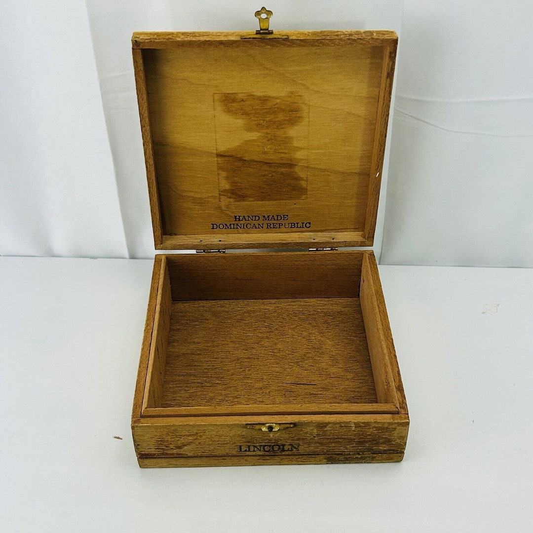 Vtg Cigar Box Holders Collection Set of 3 Mayorga Ashton Wood Boxes ...