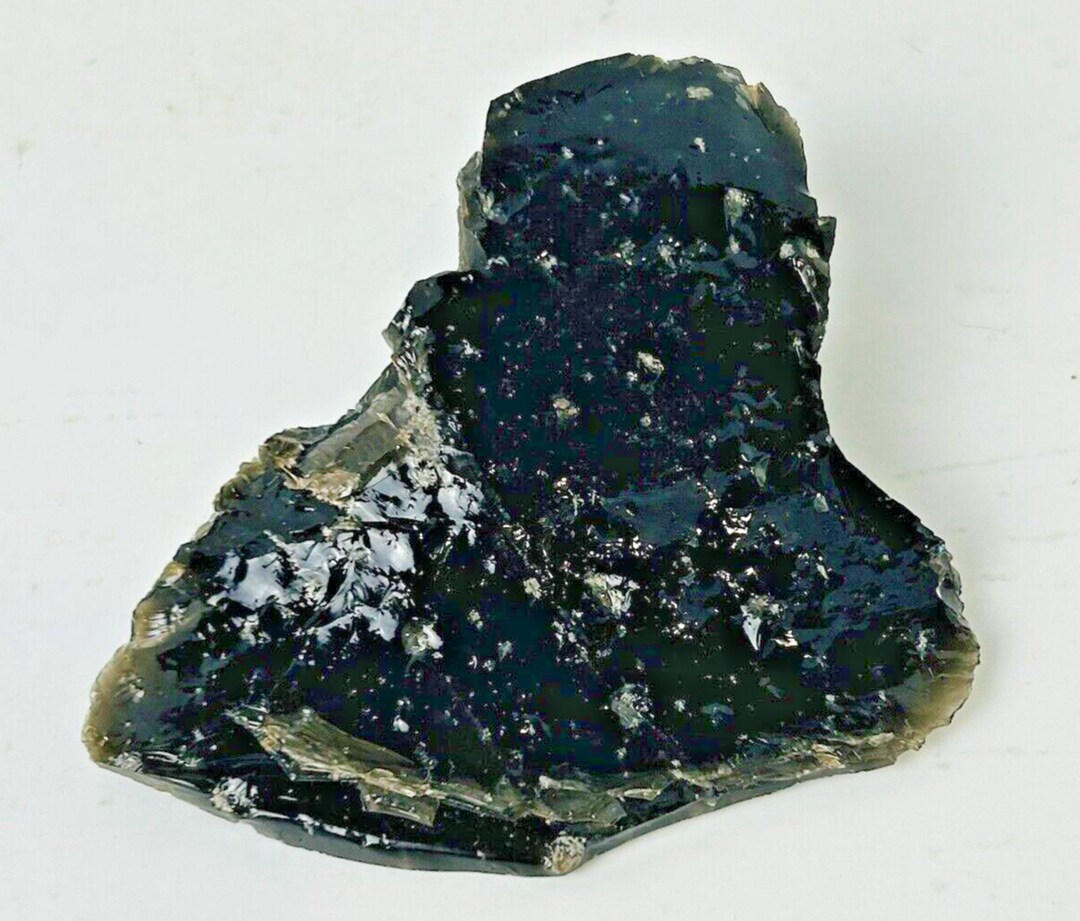Carbon Silica Specimen Black Shiny Glass Coal - Etsy