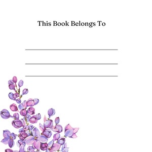 5-minute Gratitude Journal Printable Lilac - Etsy