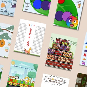 Educational Animal Kingdom Busy Binder Homeschool Learning Tools for ...