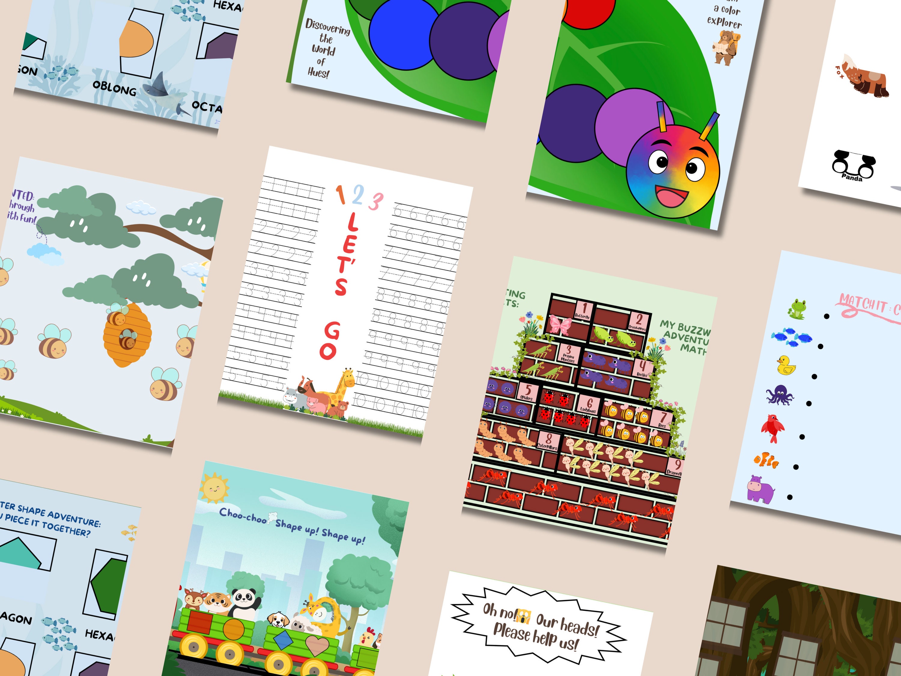 Educational Animal Kingdom Busy Binder Homeschool Learning Tools for ...