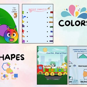 Educational Animal Kingdom Busy Binder Homeschool Learning Tools for ...