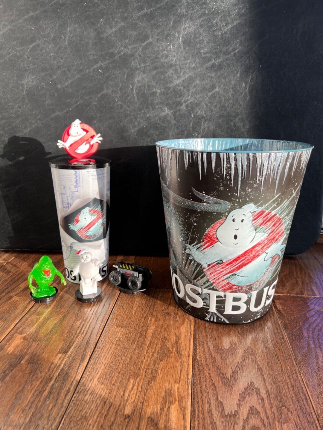 Regal 2024 Ghostbusters Frozen Empire Popcorn Bucket & Cup IN HAND NEW ...