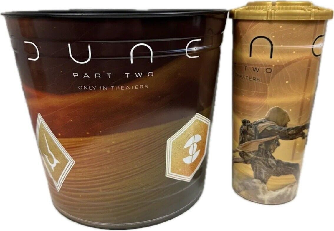 Dune Part 2 Regal Special Edition Popcorn Bucket and Cup - Etsy
