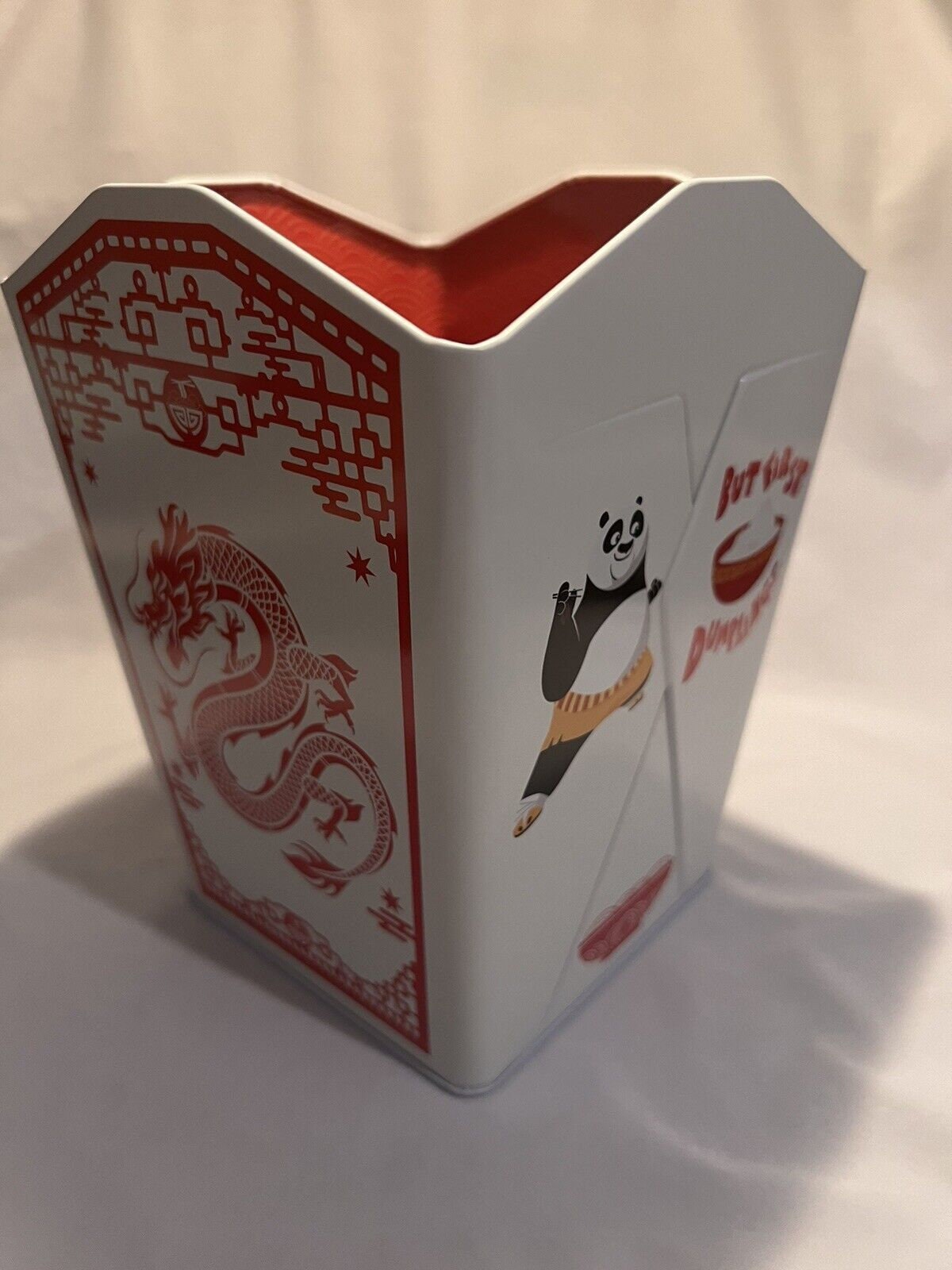 NEW Dreamworks Kung Fu Panda 4 Movie Tin Takeout Box Movie Popcorn ...