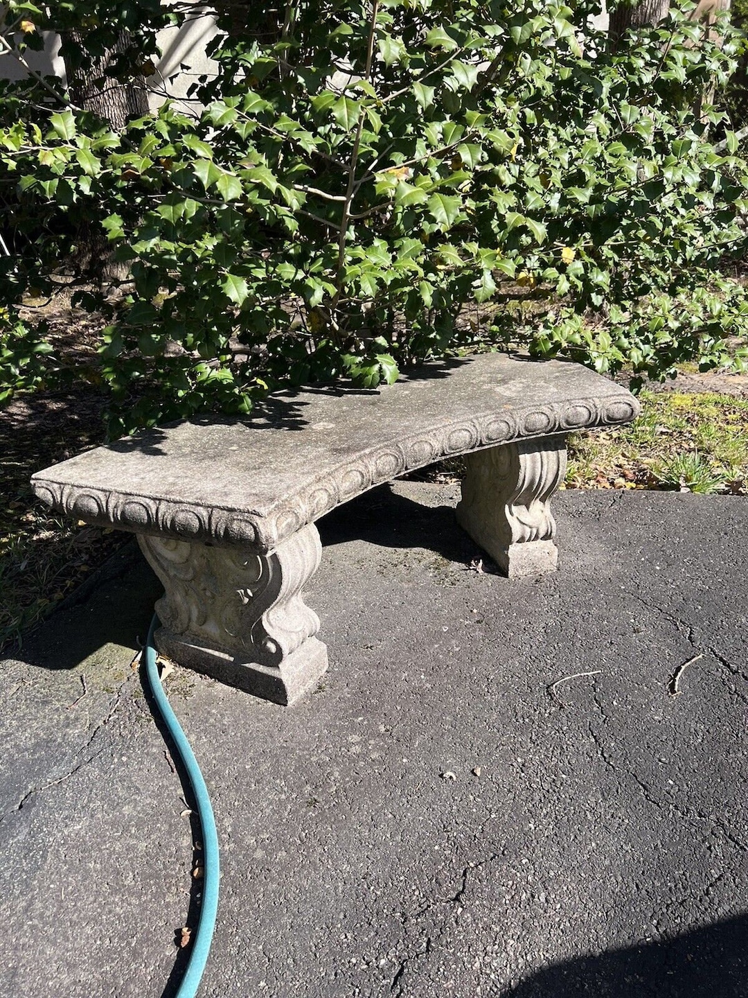Cheap stone garden benches store