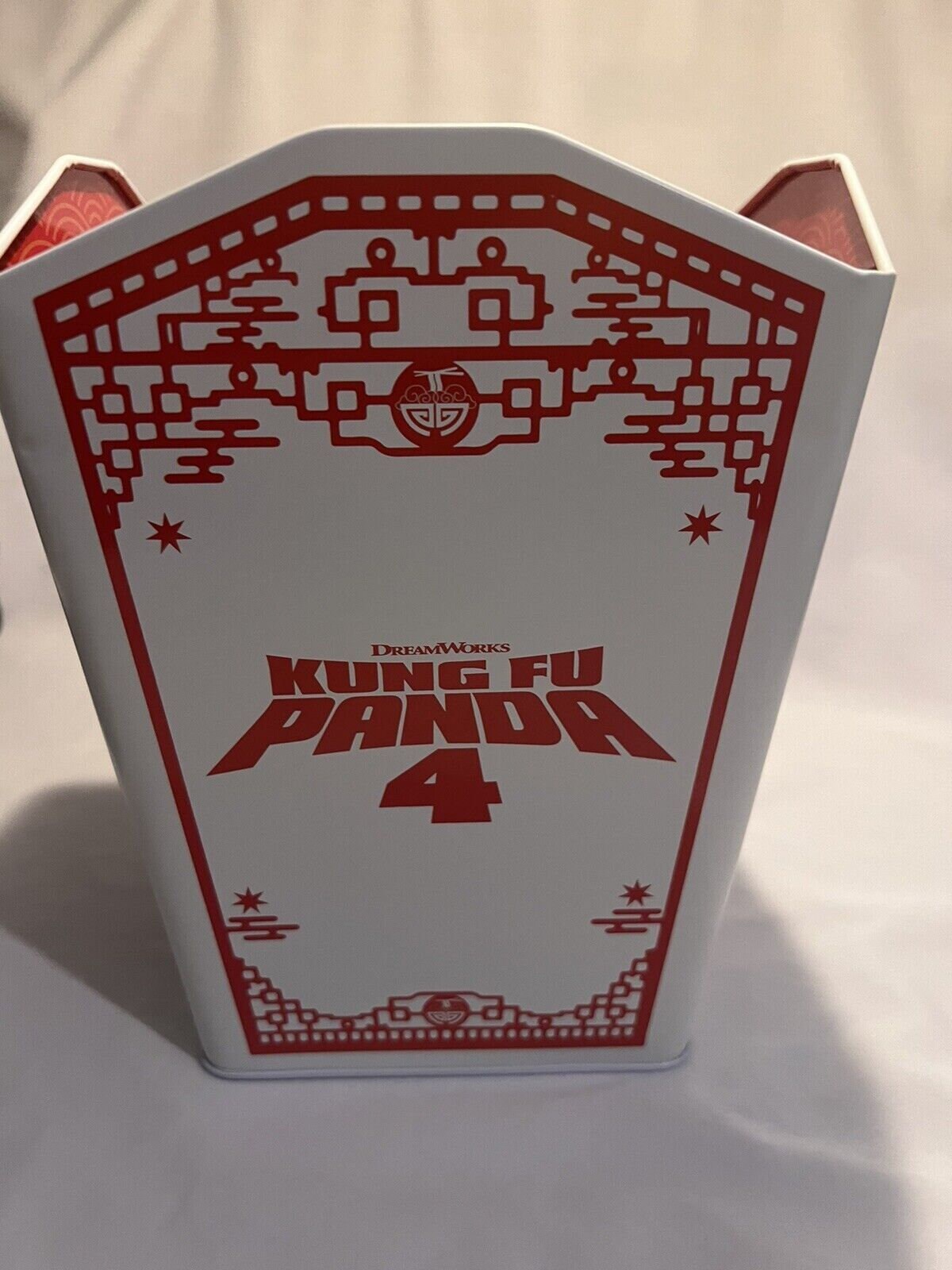 NEW Dreamworks Kung Fu Panda 4 Movie Tin Takeout Box Movie Popcorn ...