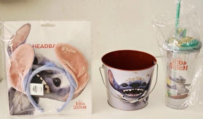 Lilo & Stitch Popcorn Buckets *IN HAND* - Etsy