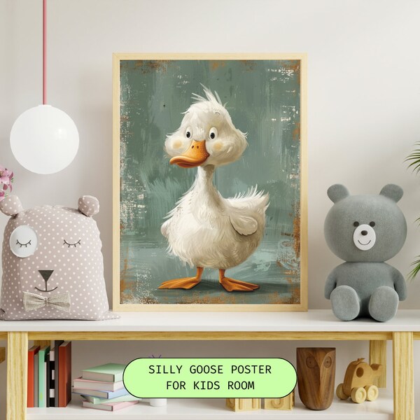 Goose Illustration - Etsy