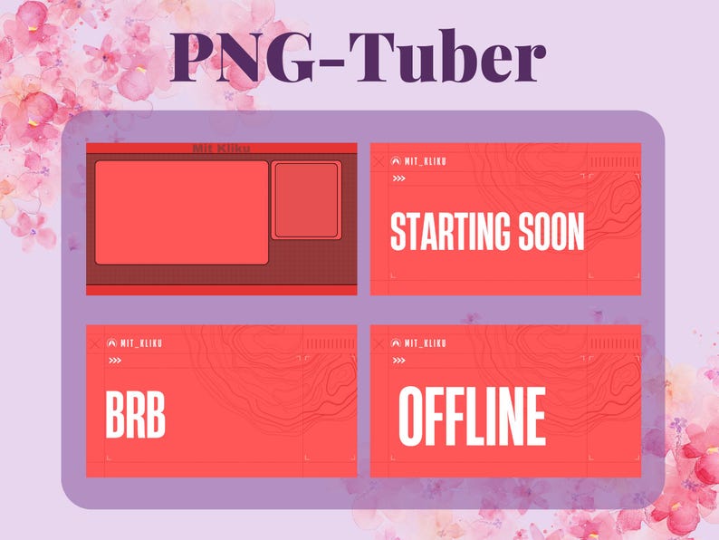 Customize Stream Overlay - Twitch Overlay Package - Etsy