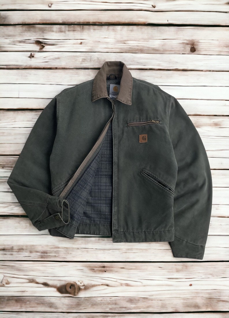 Vintage Carhartt WIP Detroit Jacket, Carhartt Detroit Jacket, Custom Made Jackets, Carhartt ...