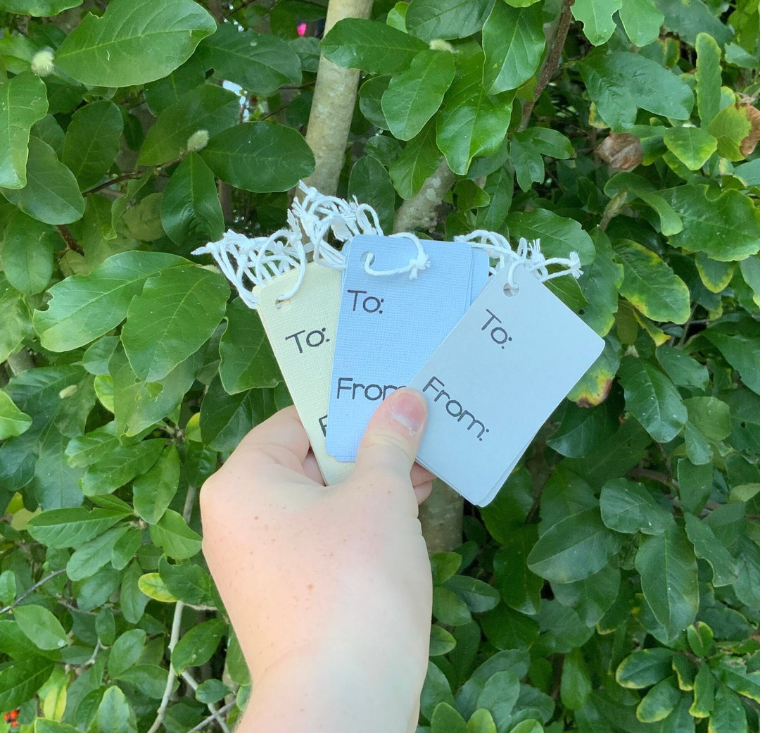 Gift Tags to and From Gift Tags Cute Gift Tags Handmade Gift Tags Pack ...
