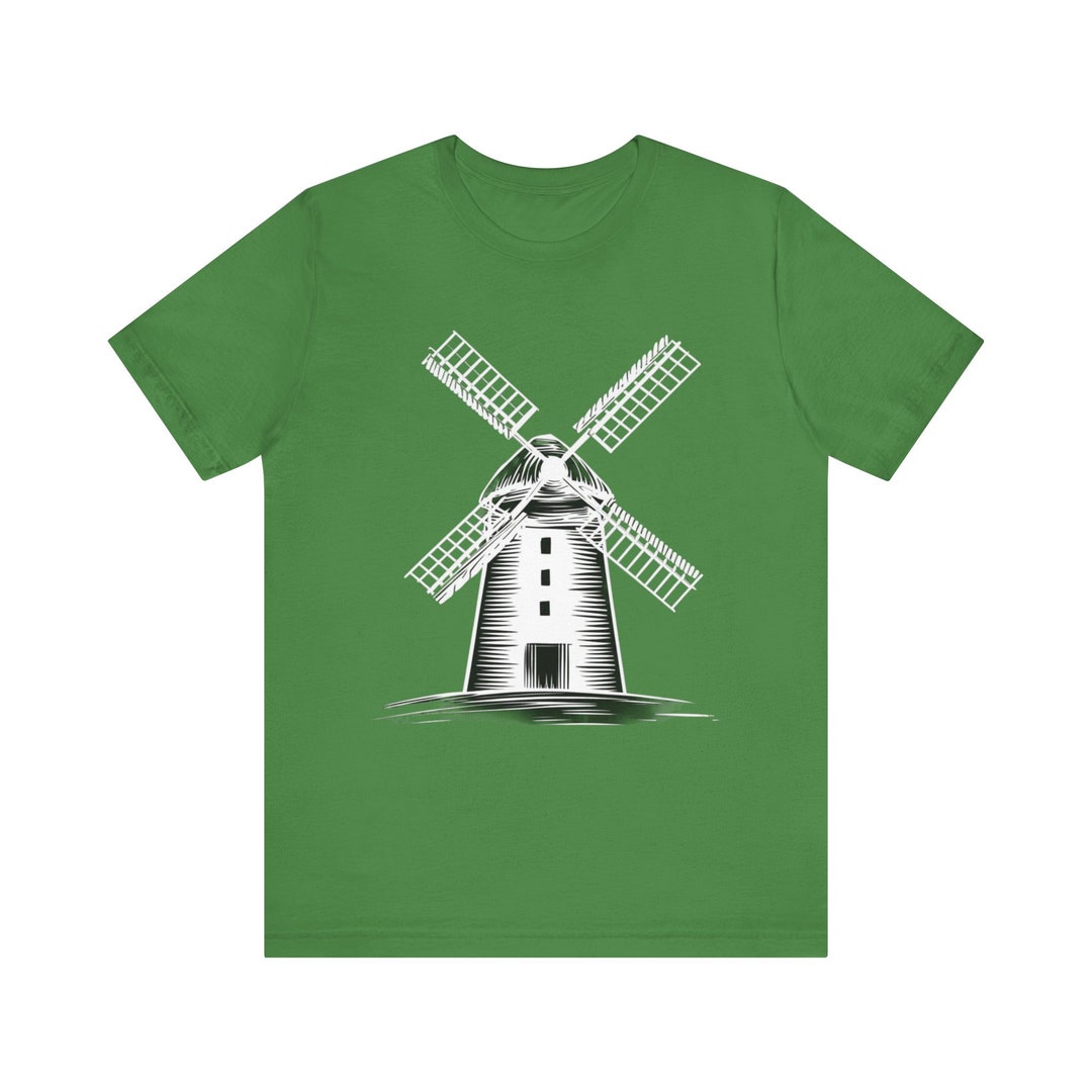 Windmill Shirts Cute and Lovely T-shirt for Men and Women Funny Tee ...