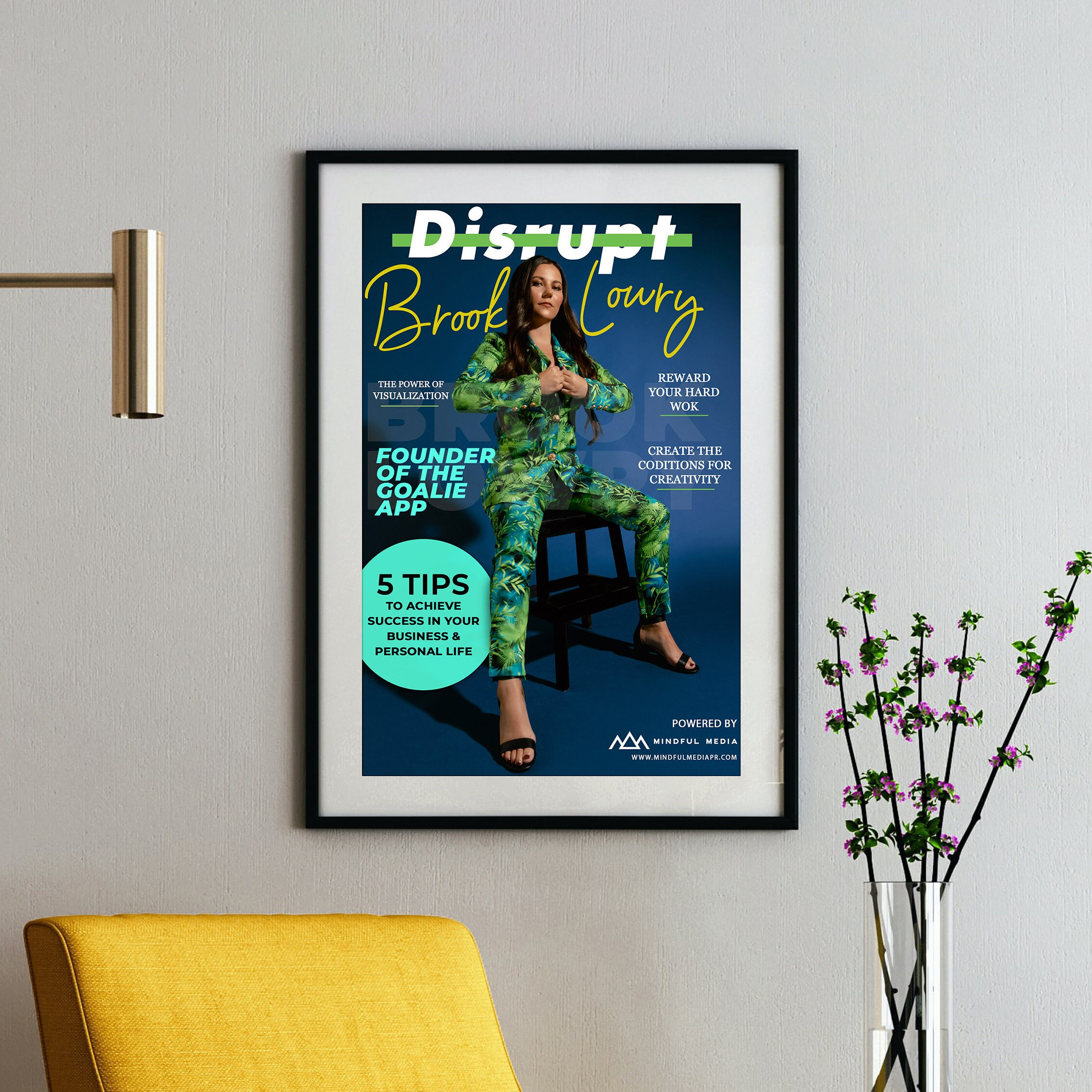 Custom Forbes Magazine Cover Template - Etsy