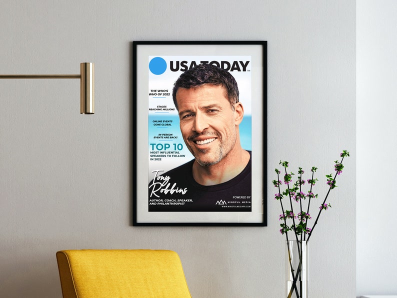 Custom Forbes Magazine Cover Template - Etsy