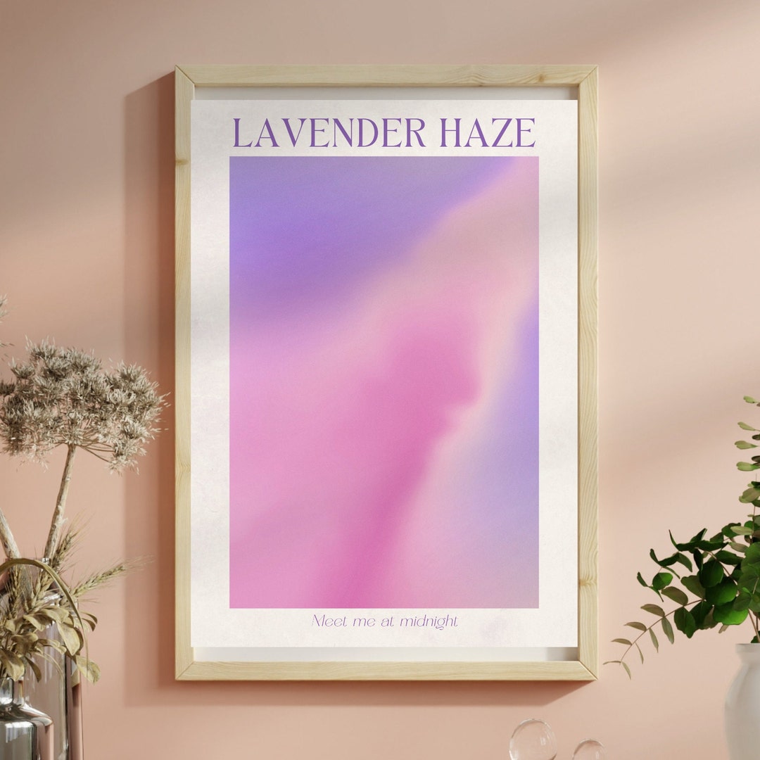Lavender Haze, Swiftly Subtle Poster Designs, Taylor Swift Themed ...
