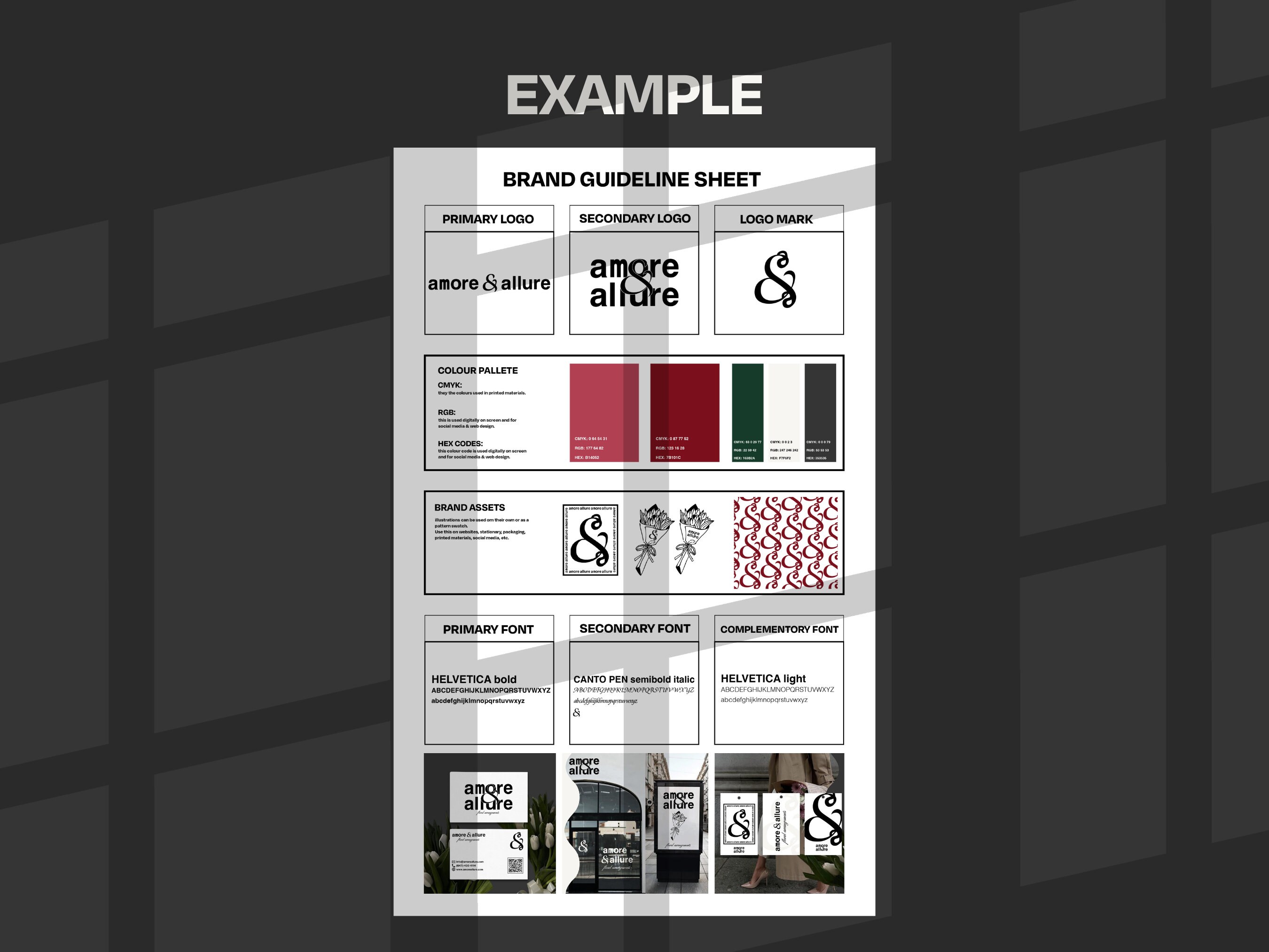 Editable Brand Identity Guideline Template | Customizable Brand Board & Logo Design Template ...