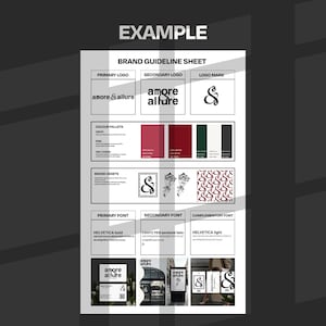 Editable Brand Identity Guideline Templates | Brand Design & Logo ...