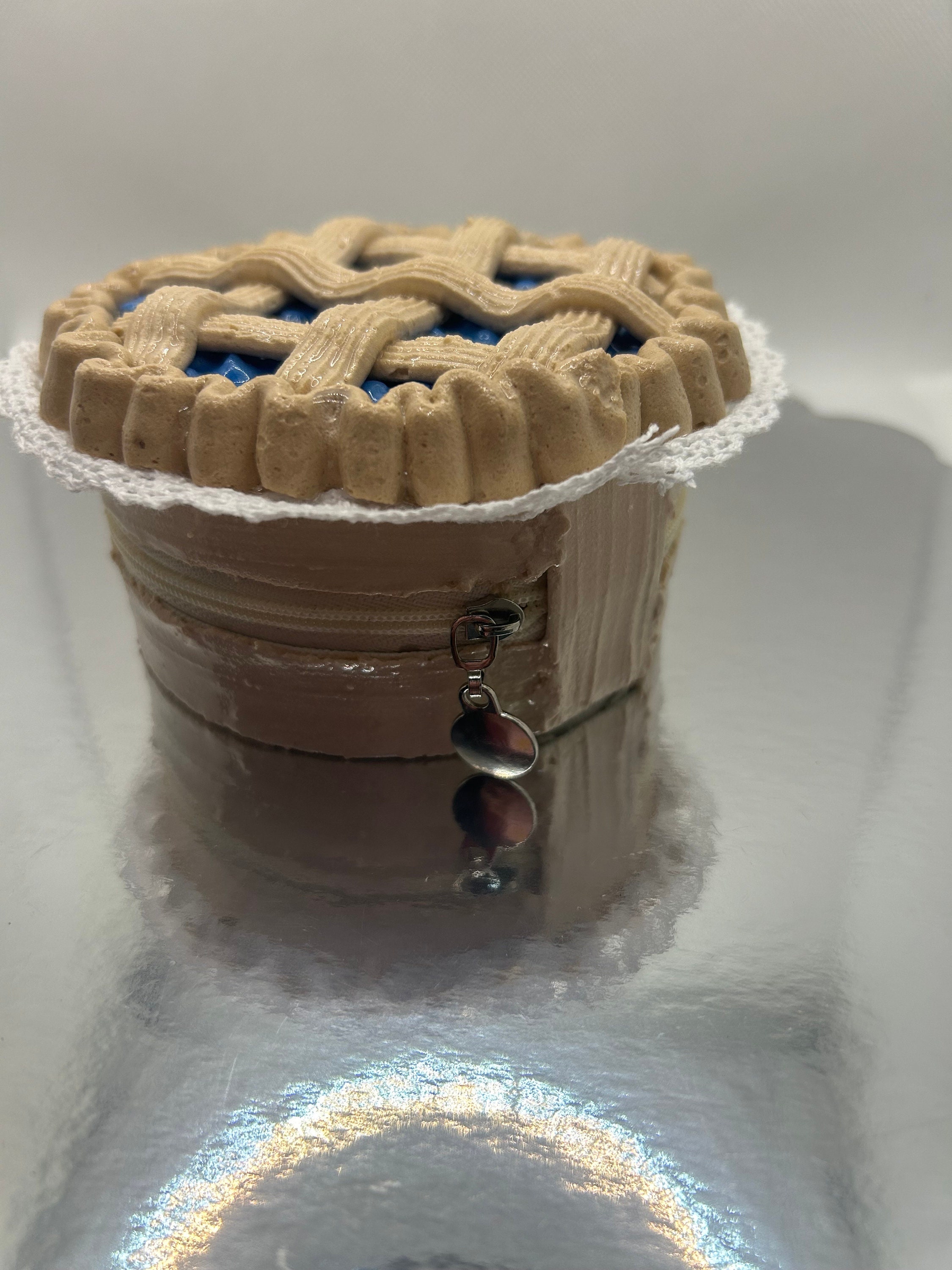 Fake Blueberry Pie Jewelry Box - Etsy