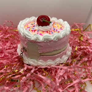 Cherry Fake Cake Jewelry Box - Etsy