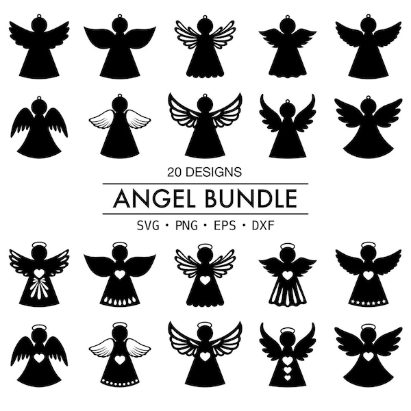 Christmas Angel Transfers - Etsy