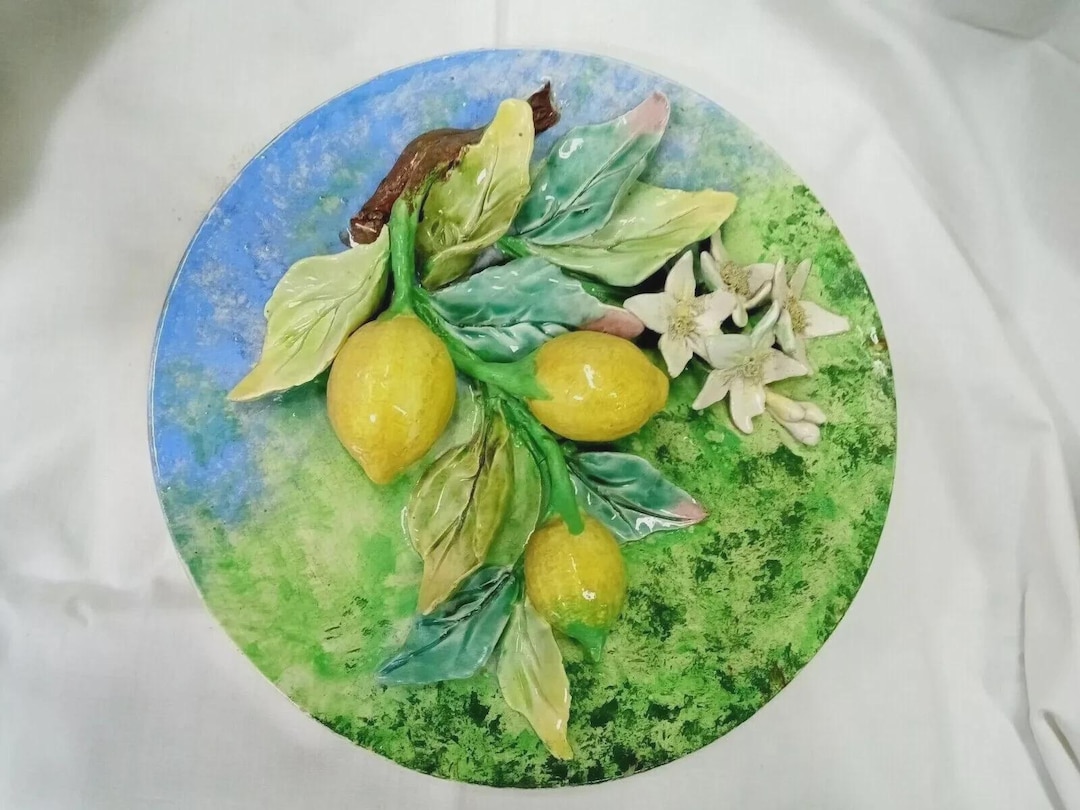 Palissy _ French Majolica Plate - Etsy