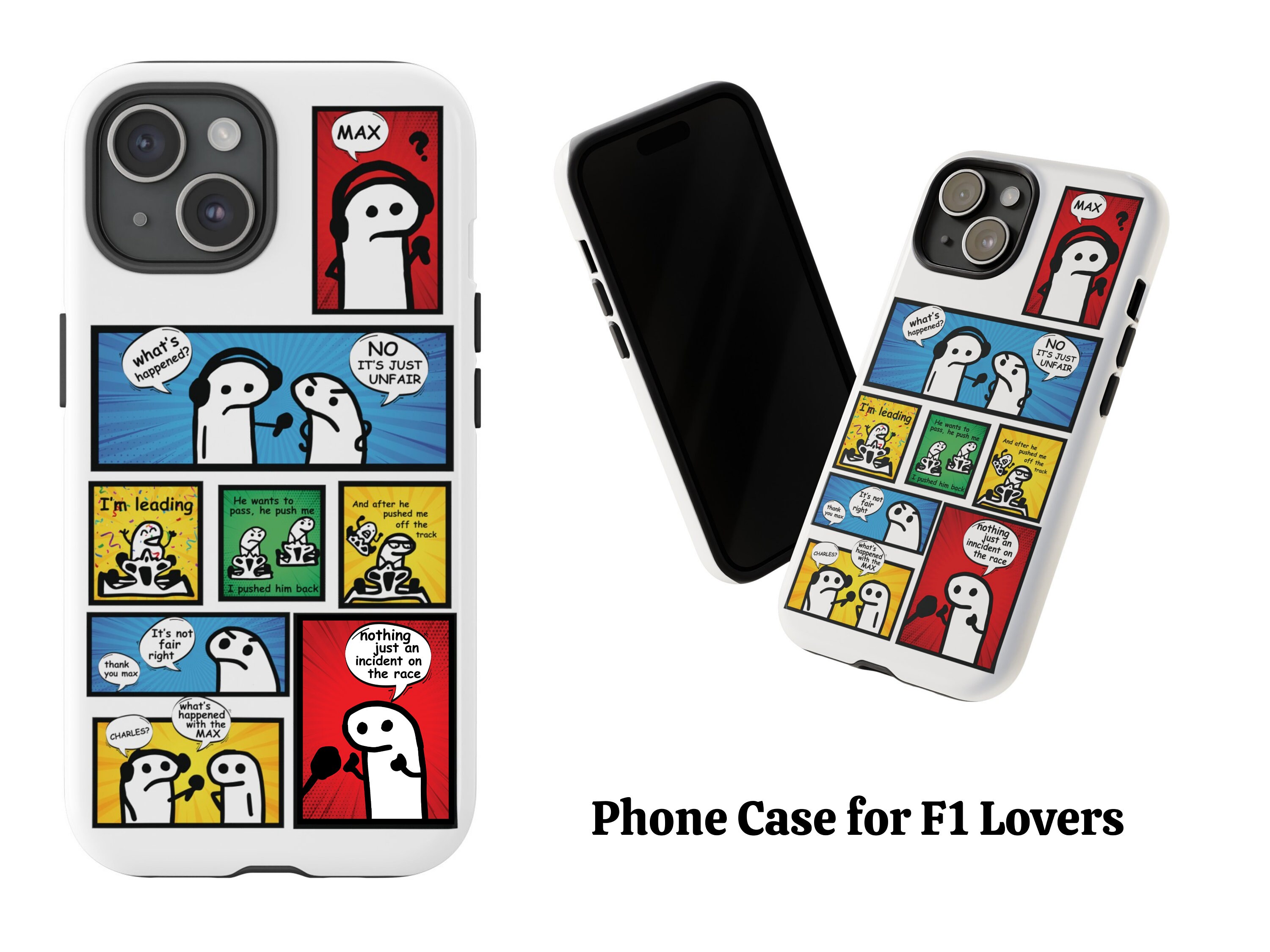 F1 Phone Case Design, for All Phones, Phone Cover, Digital Prints ...