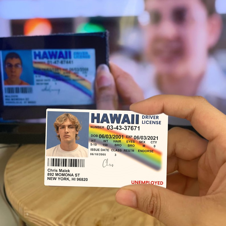 100% PERSONALIZED Mc Lovin ID Card | Custom SUPERBAD Mclovin Id Card | Mclovin Drivers License ...