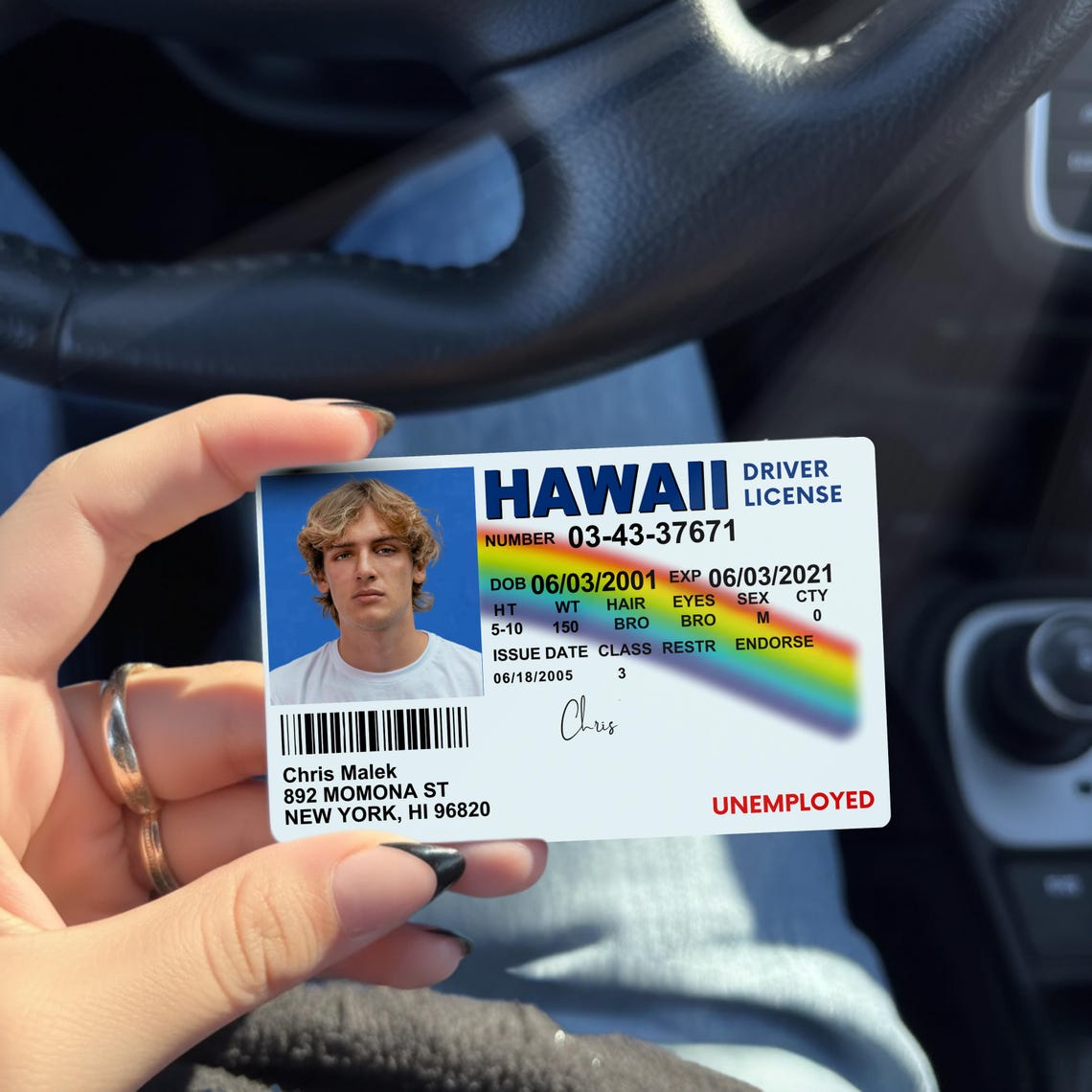 100% PERSONALIZED Mc Lovin ID Card | Custom SUPERBAD Mclovin Id Card ...