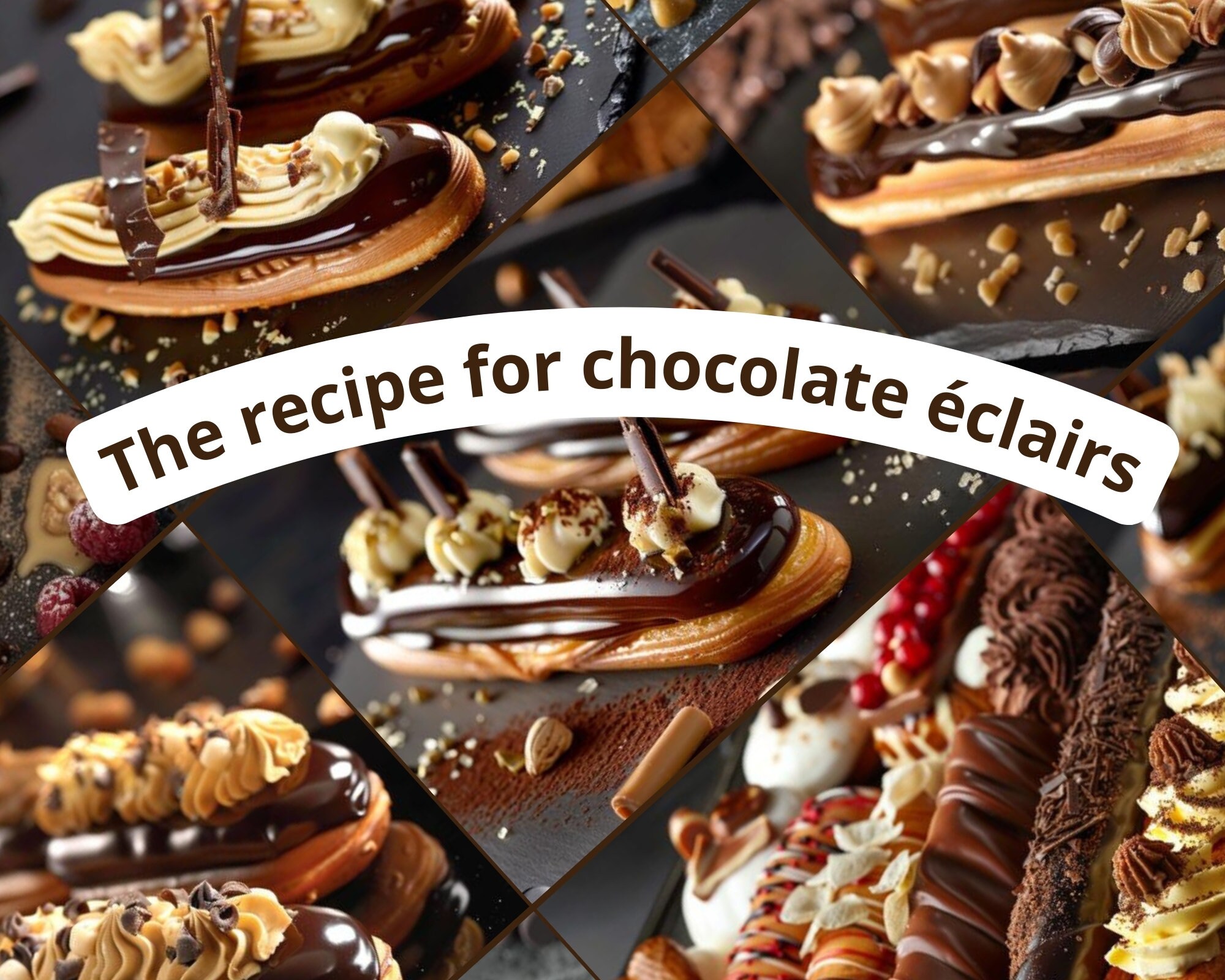 Homemade Chocolate Eclairs an Explosion of Flavor,irresistibly ...