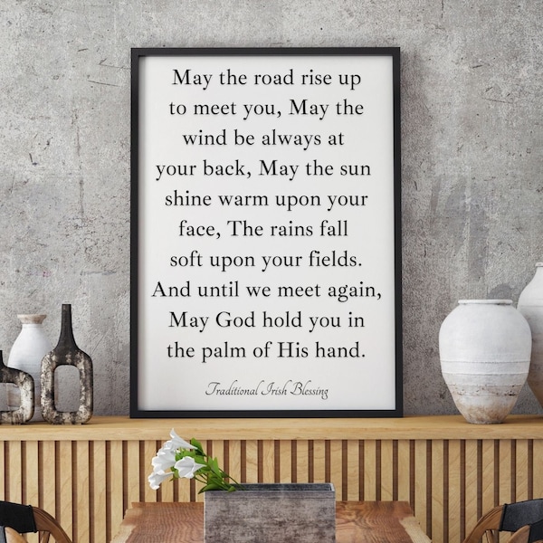 May the Road Rise - Etsy