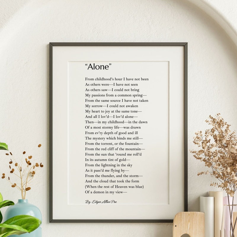 Poetry Print - Etsy