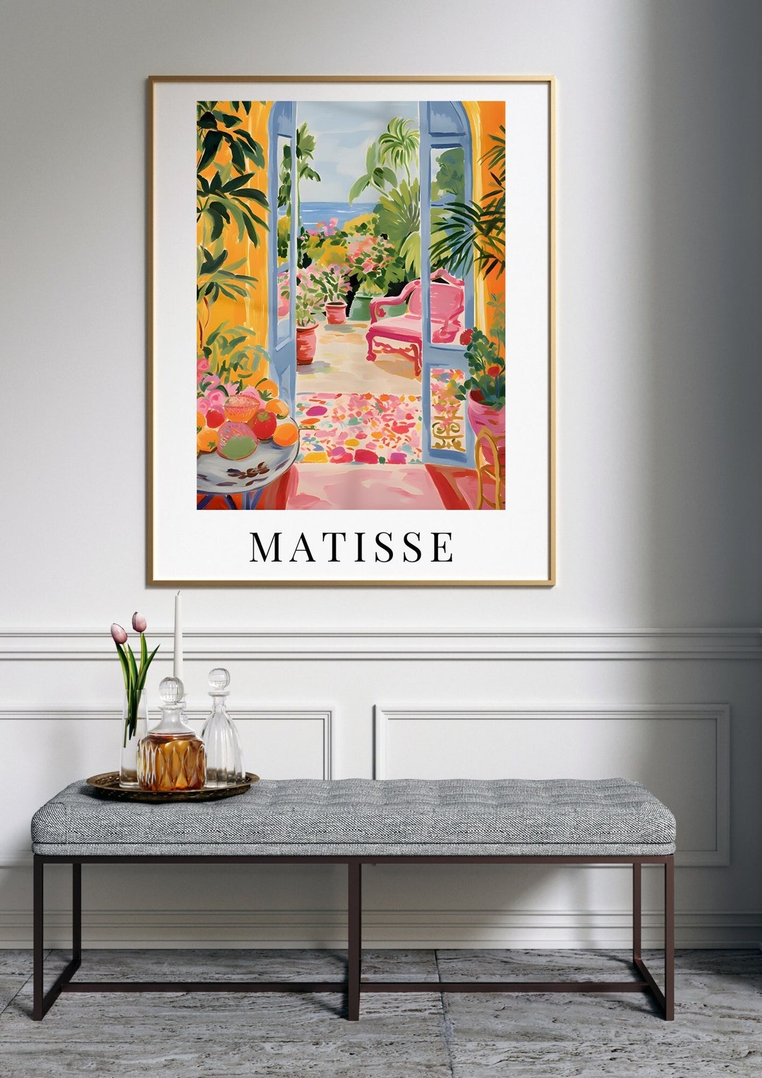 Henri Matisse Print Aesthetic Matisse Poster for Modern Gallery ...