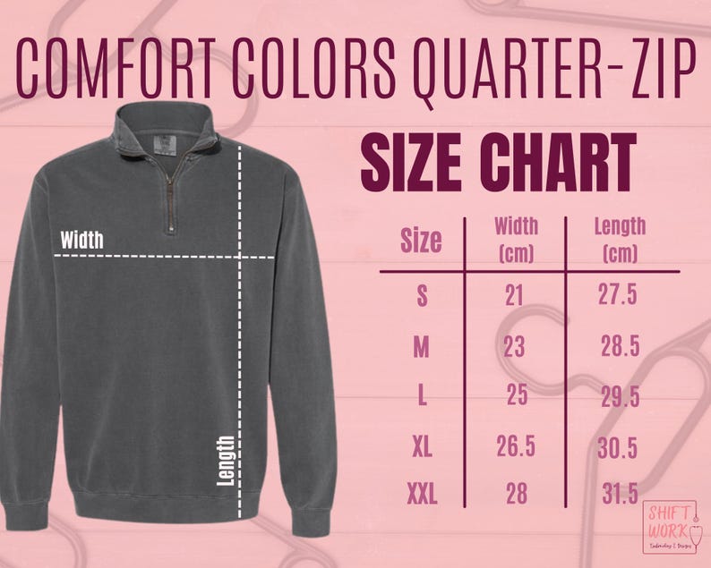 Monogrammed Quarter Zip Comfort Colors Sweatshirt - Etsy