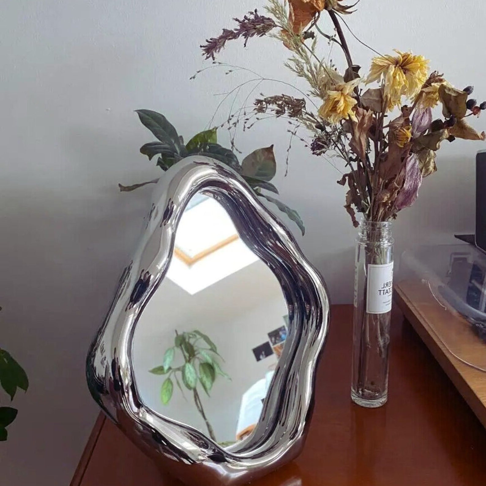 Irregular Shaped Mirror - Etsy