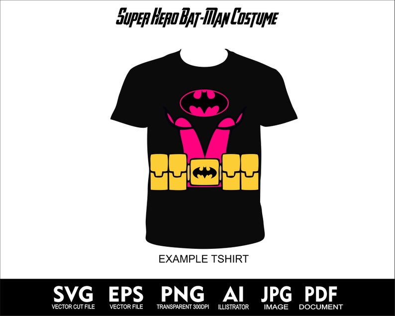 Super Hero Girl Bat Costume Svg Bat Hero Girl Shirt Costume Svg Girl ...
